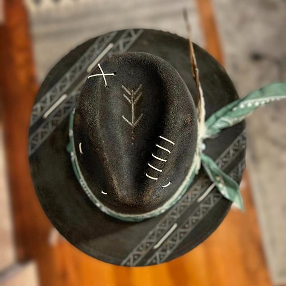 Accessories | Custom Aztec Fedora Hat | Poshmark